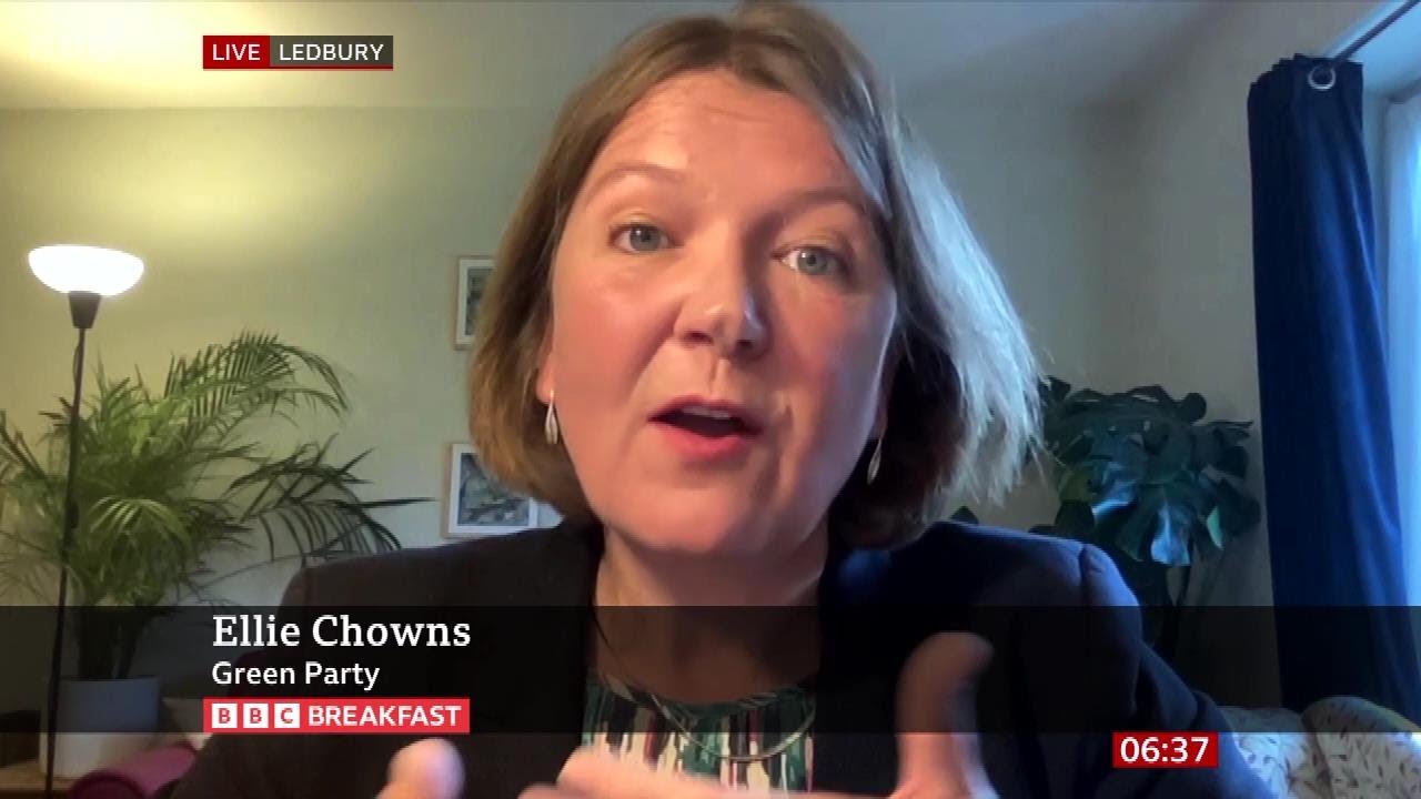Ellie Chowns (Green Party's North Herefordshire MP Candidate) On BBC ...