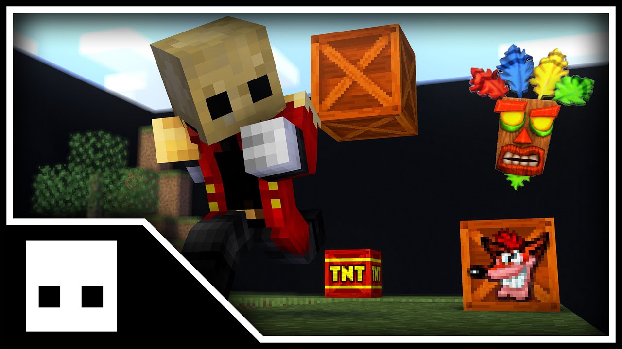 CRASH BANDICOOT IN MINECRAFT! (Minecraft Map Playthrough) - YouTube