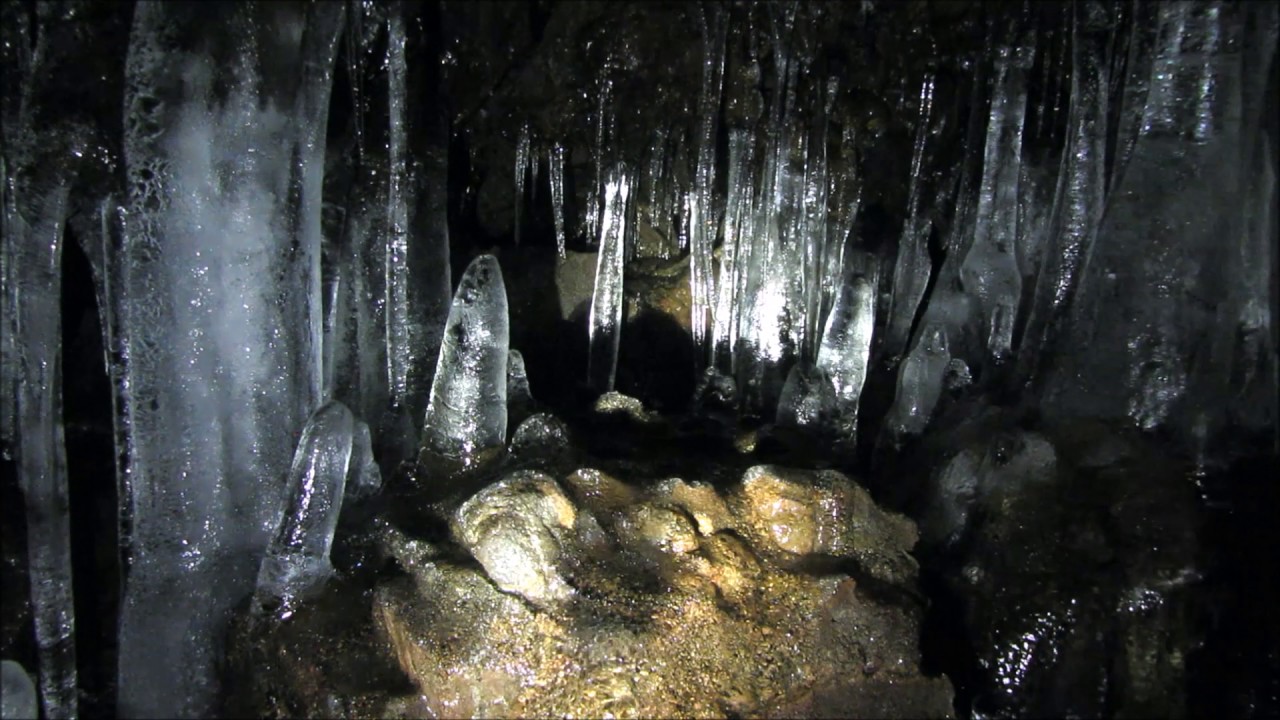 Ice cave - Central Oregon - YouTube