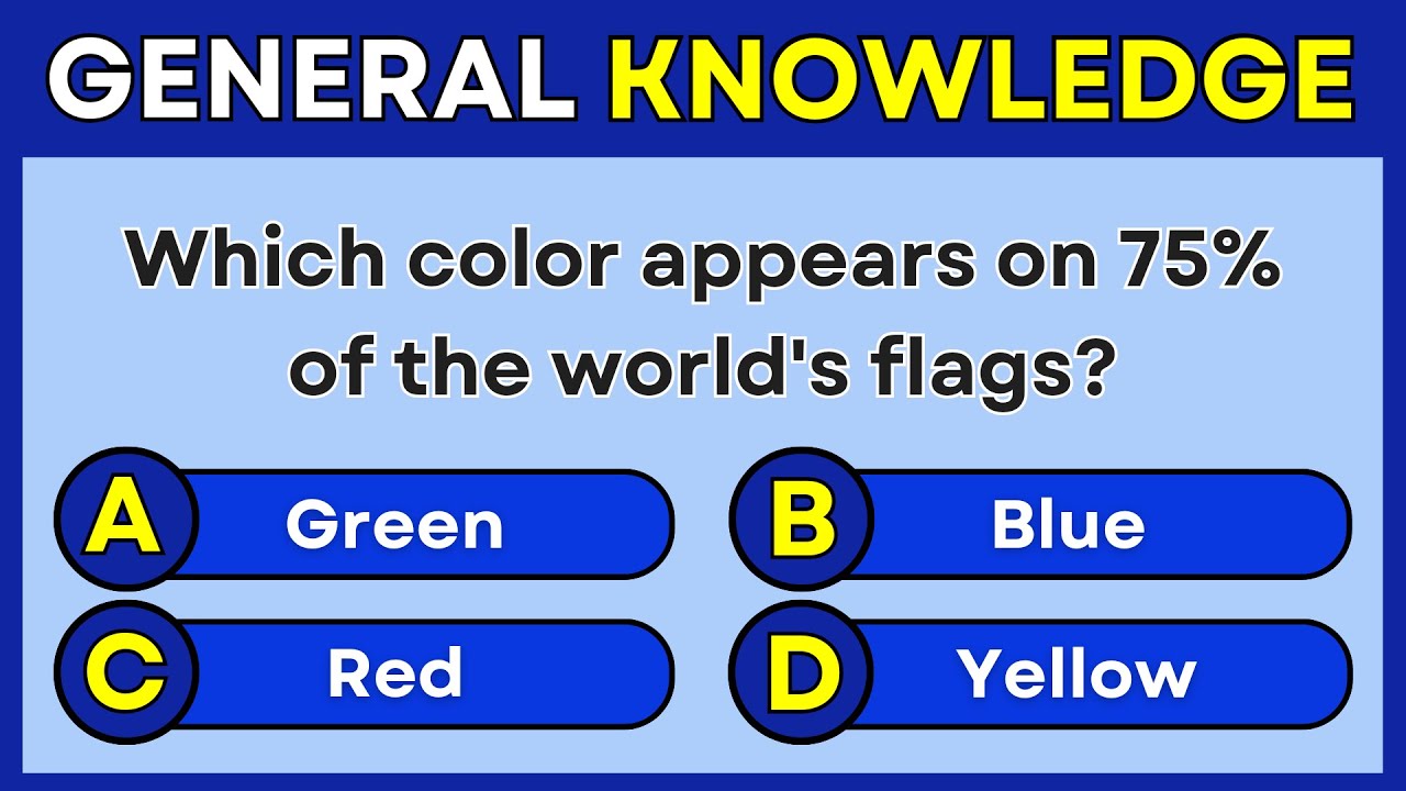Ultimate Test Your General Knowledge: Take our 30 Questions Challenge ...