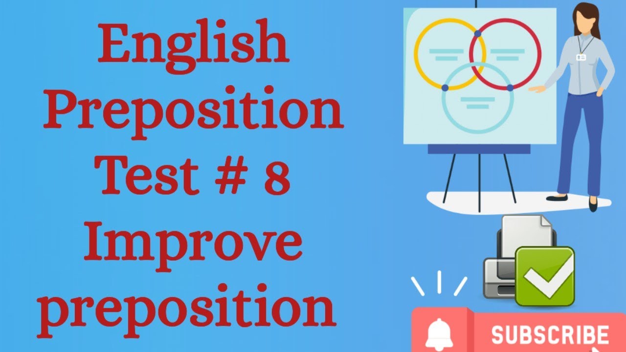English Preposition Test # 8 || English quiz for All type Exam | Quick ...