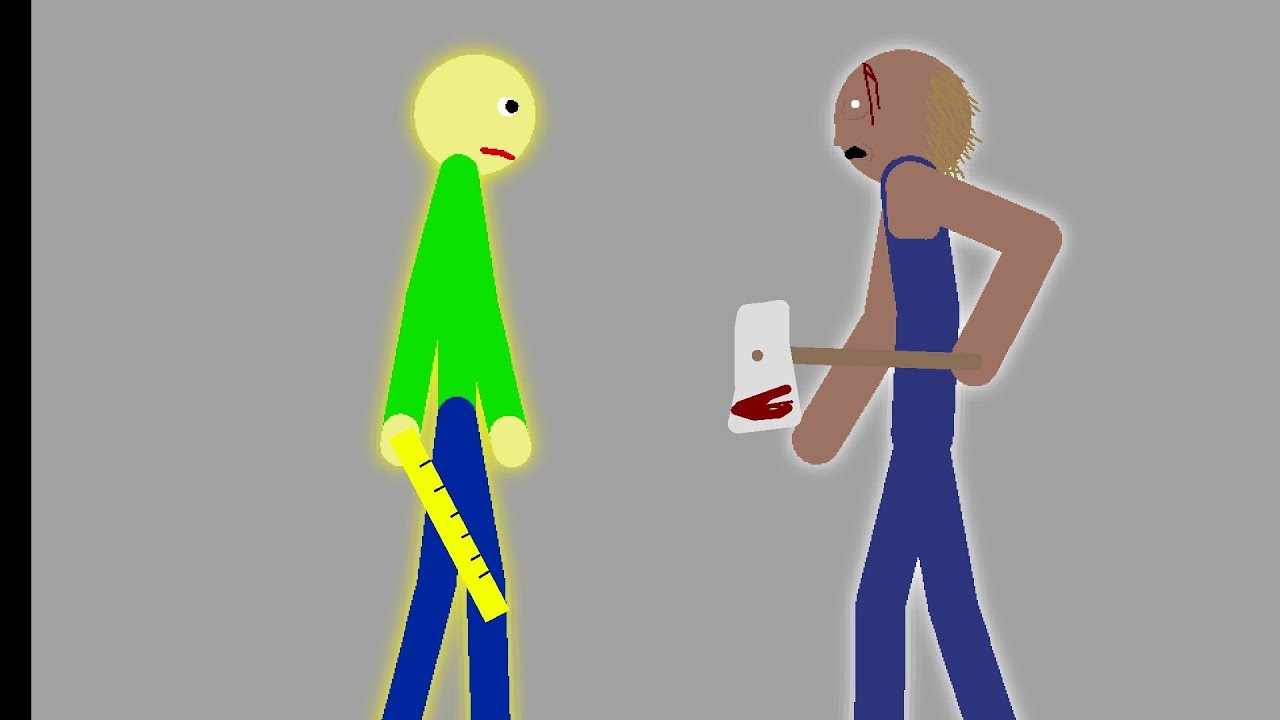 Baldi (Baldi's Basic) vs Victor Crowley (Hatchet) - YouTube