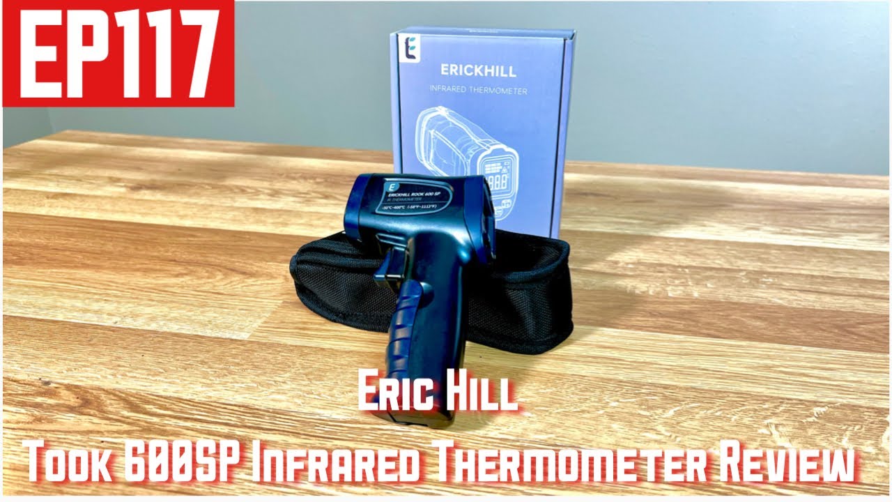 How to use a Infrared Thermometer in HVAC. Eric Hill Rook 600SP ...