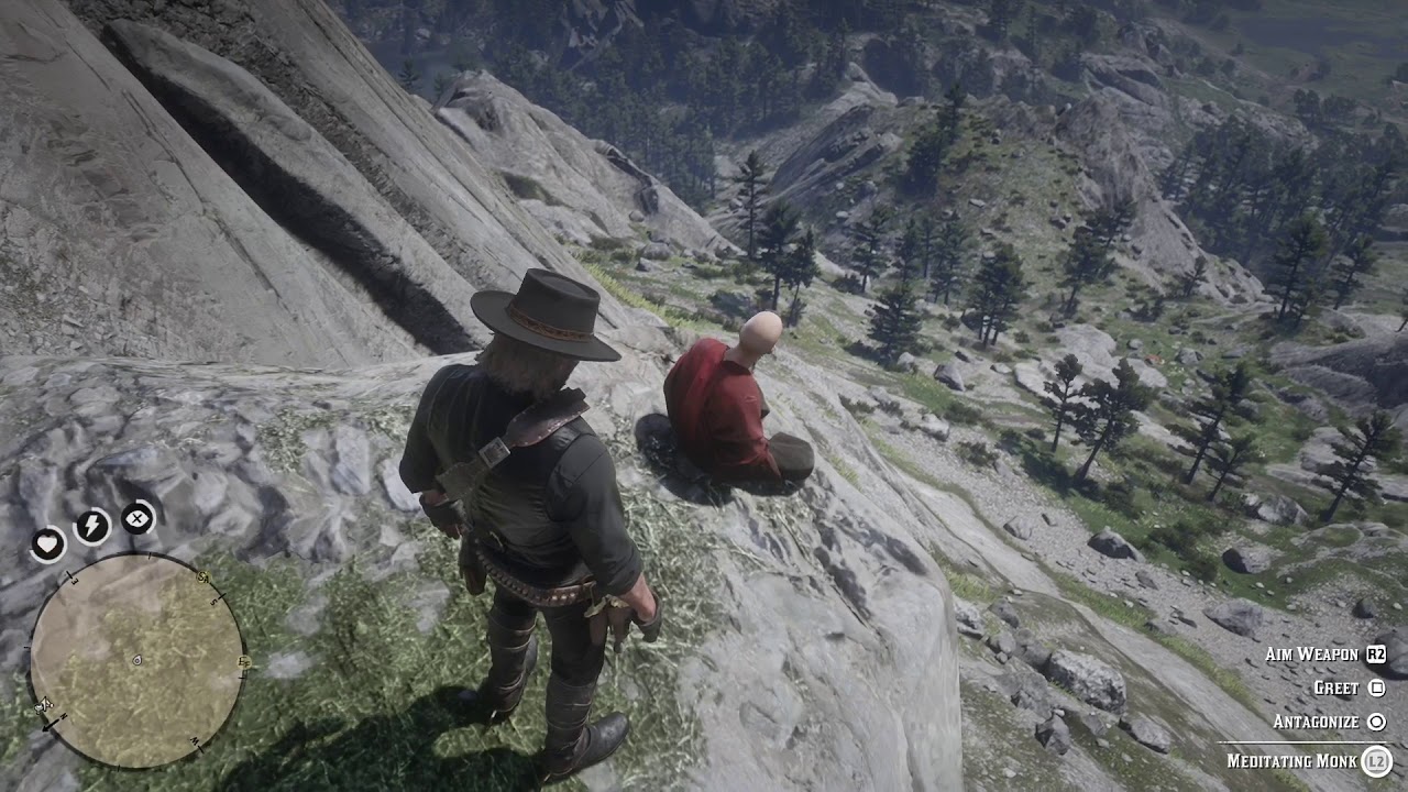 Meditating Monk Location Red dead redemption 2 Arthur & John - YouTube