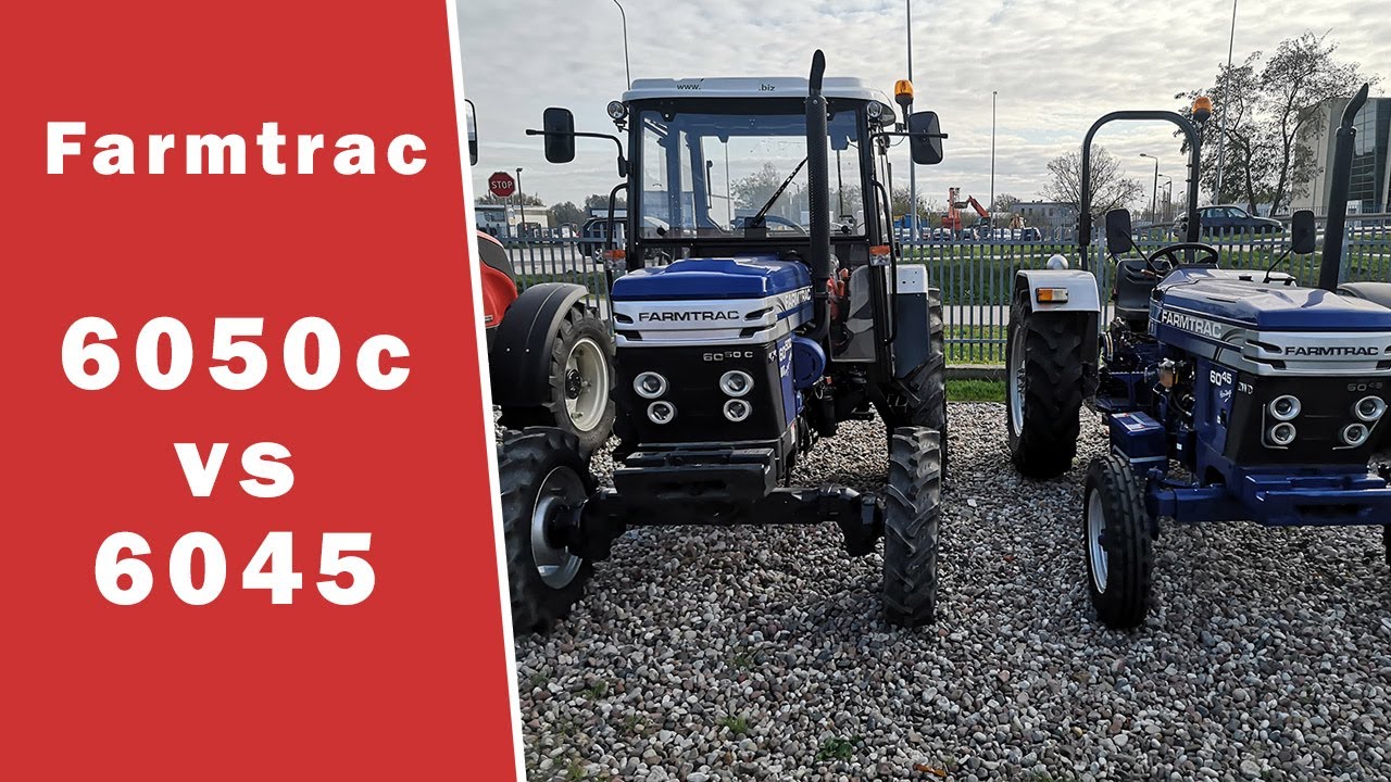 Farmtrac 6045 vs 6050c! - YouTube