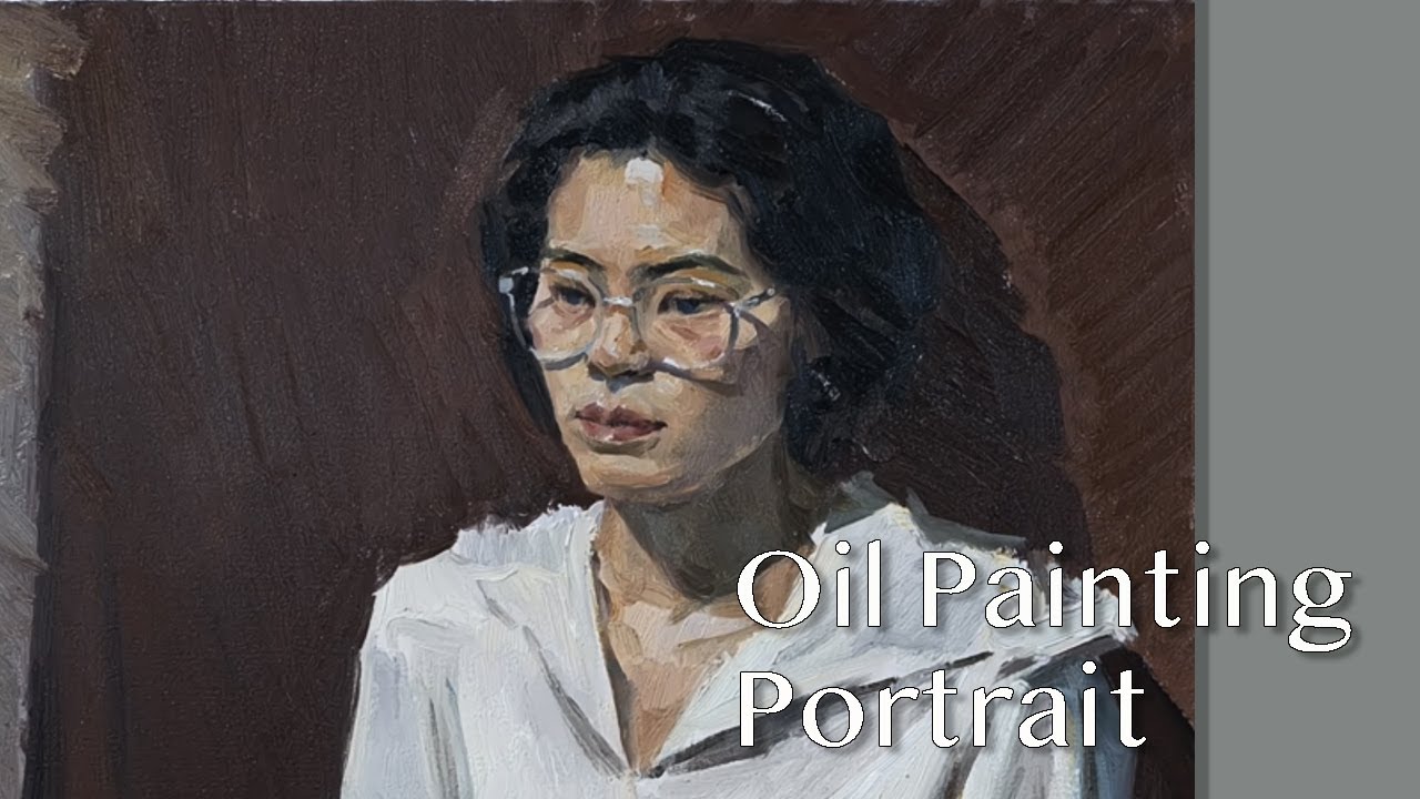 Completed in six hours Oil painting portrait - YouTube