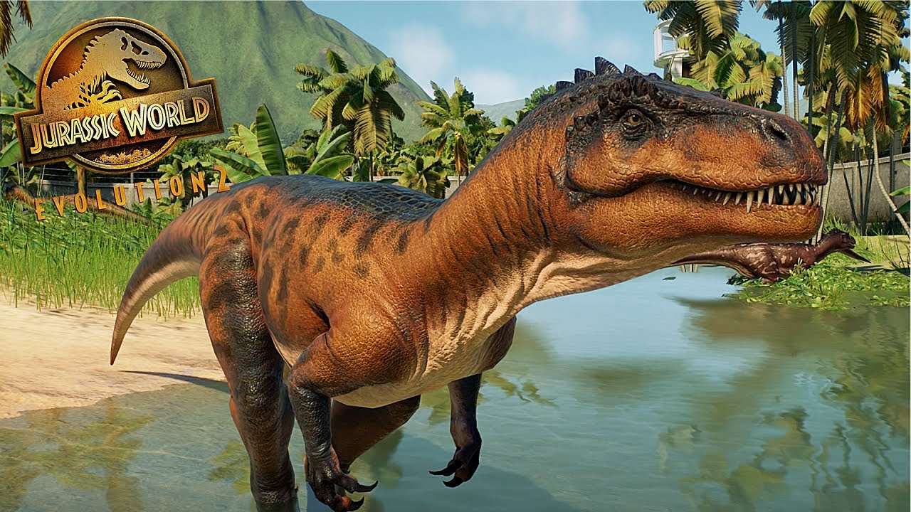 Building a MEGALOSAURUS EXHIBIT | Jurassic World Evolution 2 build ...