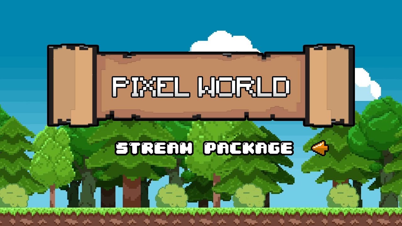 StreamSpell │Pixel World Stream Package - YouTube