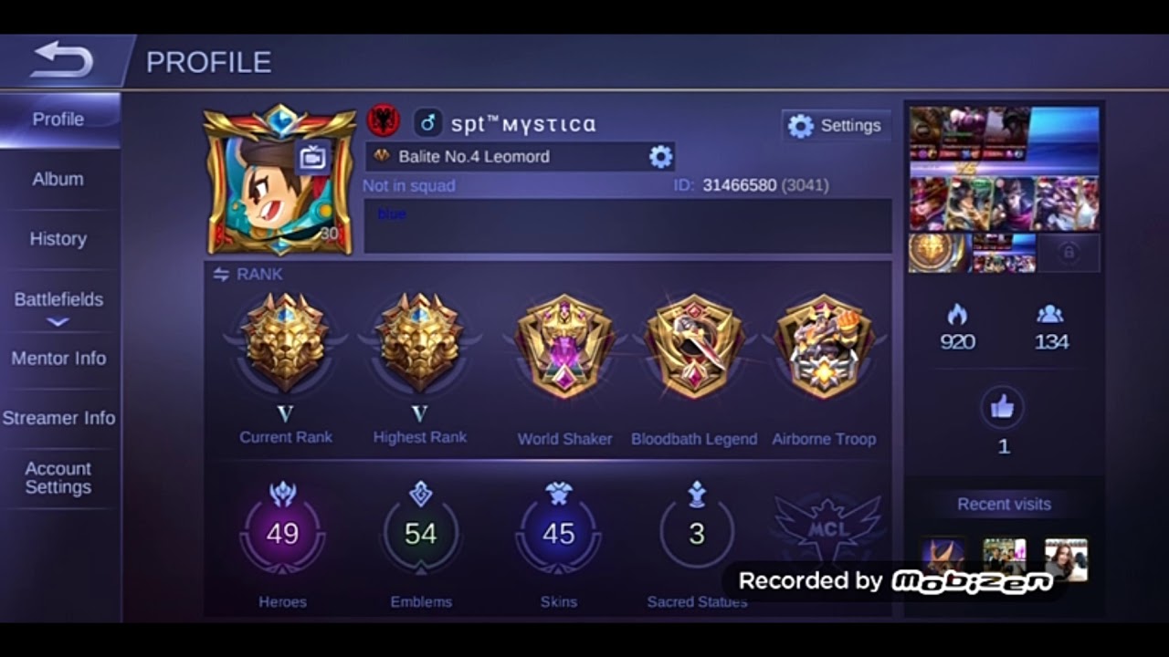 How to color your text in description!!!(MLBB) - YouTube