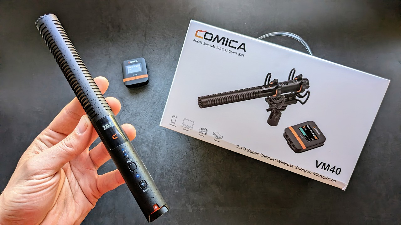 Comica VM40 Review - The Best 32bit Float Wireless Shotgun Microphone ...