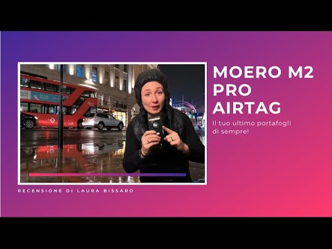 Moero M2 Pro AirTag: il tuo ultimo portafogli di sempre! - YouTube