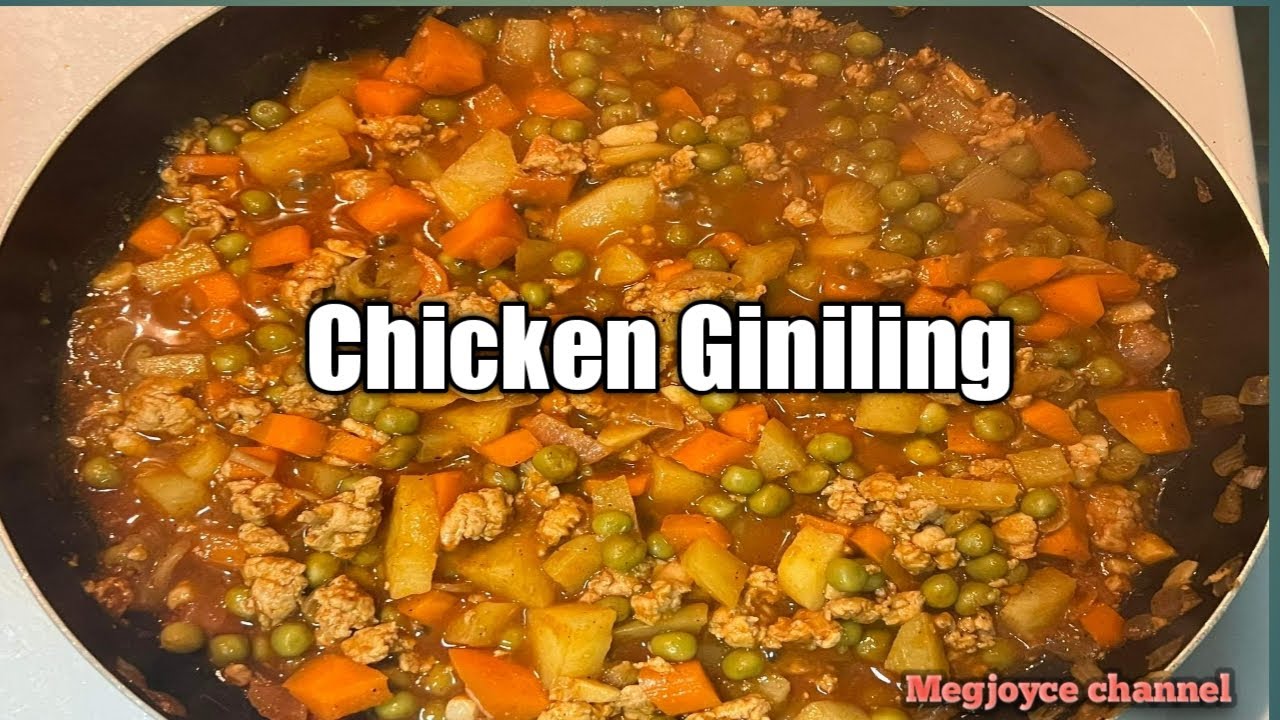 Chicken giniling || pinasimple pero masarap - YouTube