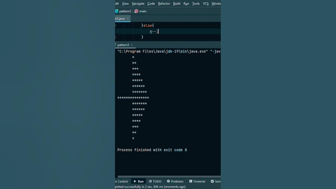 Shorts Right Arrow Pattern Program Javaprogramming Code Codingforbeginners Java Druv Youtube