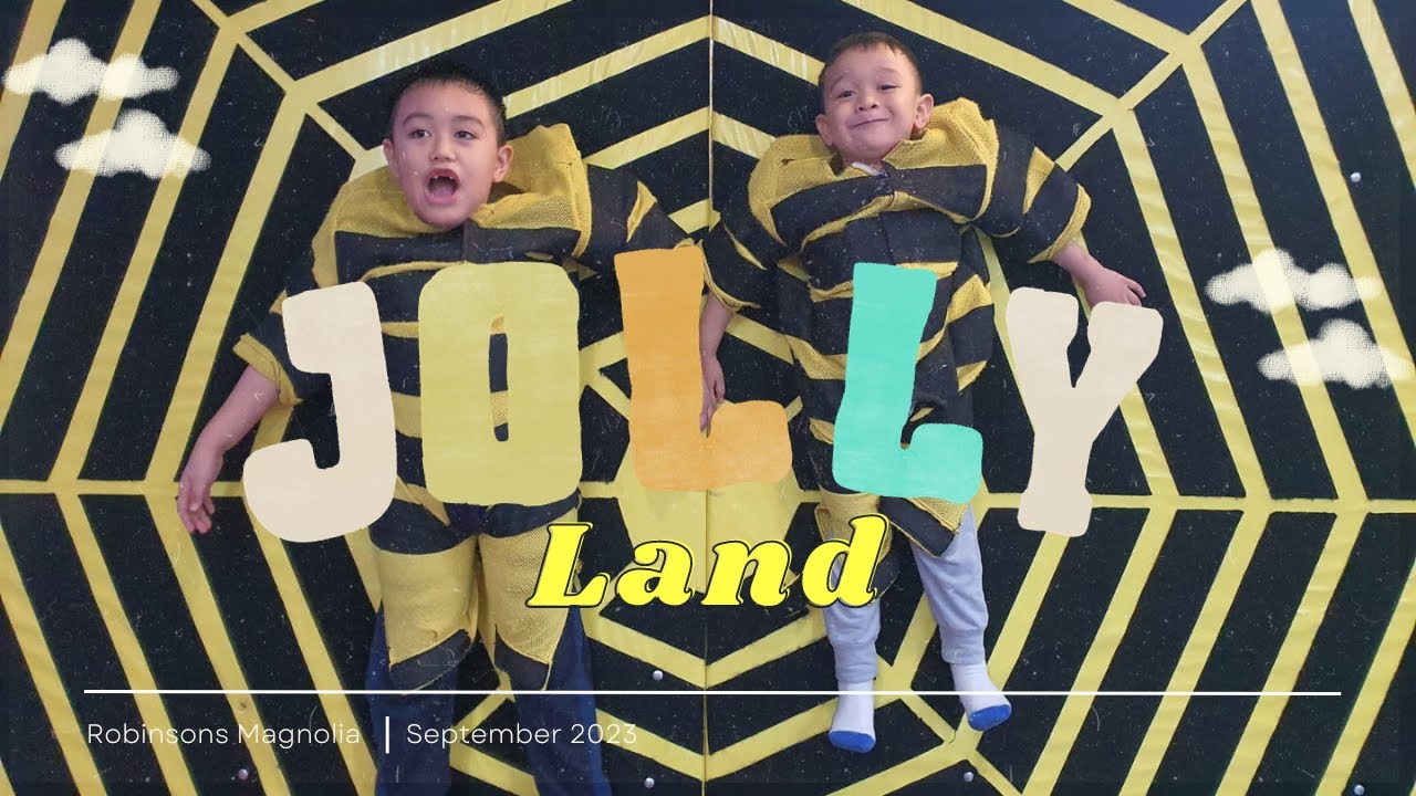 Jolly Land at Robinsons Magnolia 2023 | Eros, Eron and Erol - YouTube
