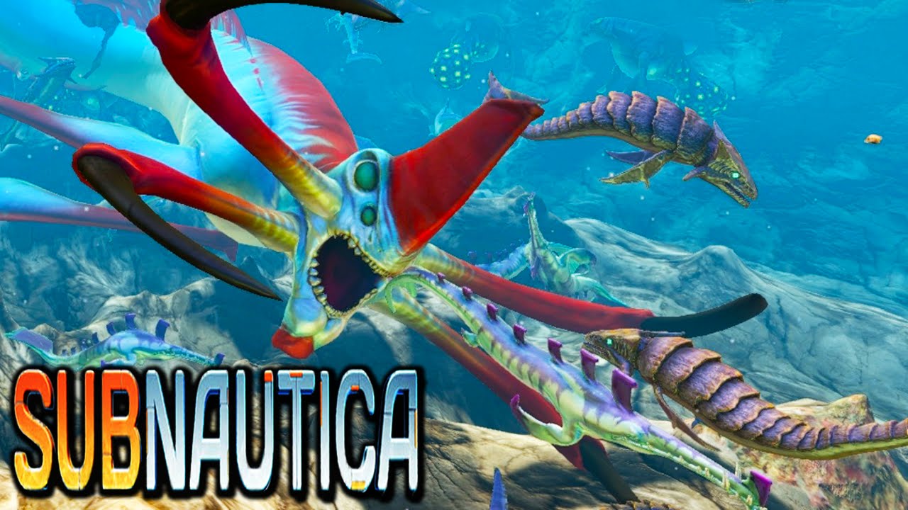 Subnautica - FEED THE REAPER, CAGE THE REEFBACK - Creature Testing ...