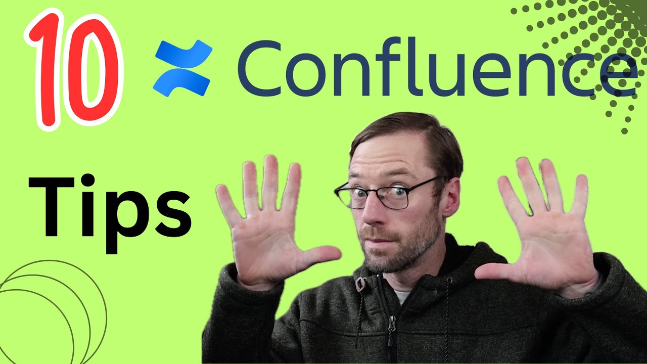 Ten tips to help you use Confluence better #confluence #atlassian - YouTube