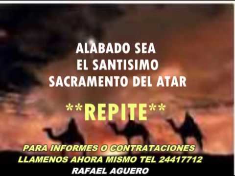 ROSARIO DEL NIÑO - El alabado al niño Dios , RAFAEL AGUERO G. - YouTube