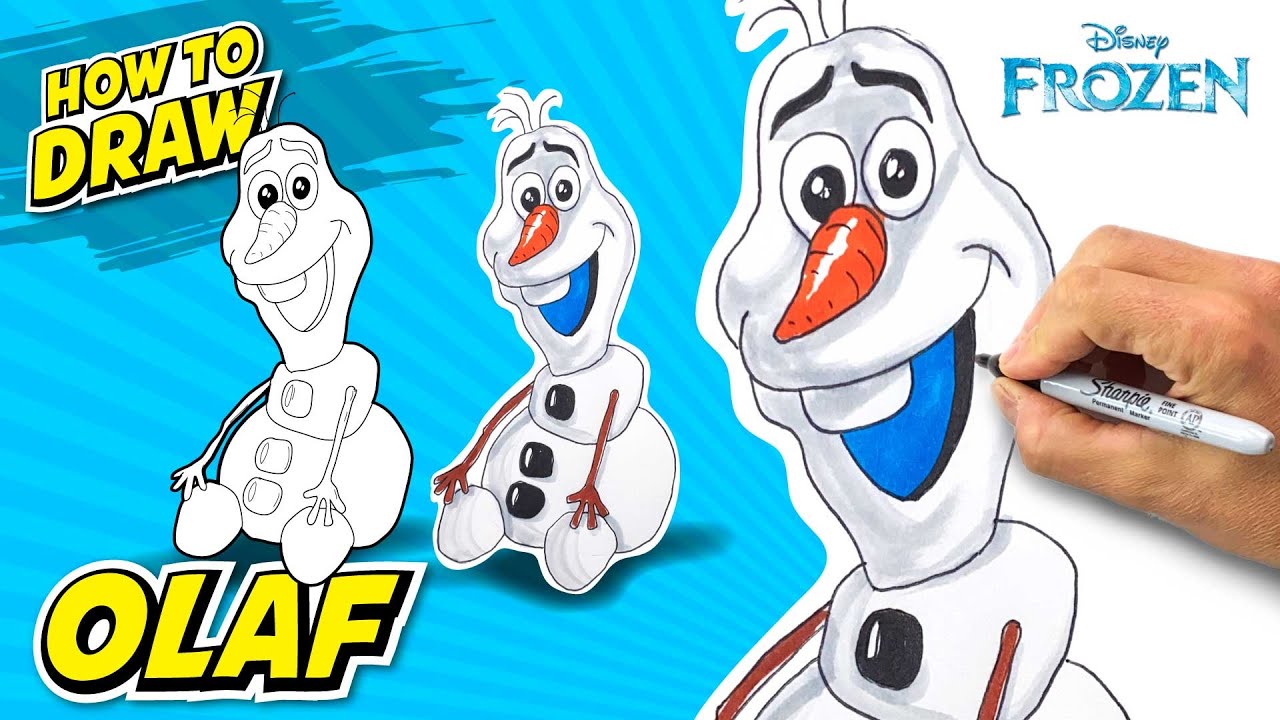 Frozen Disney Olaf Drawing
