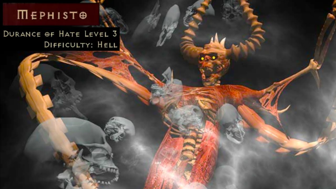 Diablo 2 Resurrected Hell Mephisto - YouTube