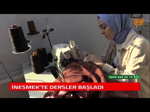 İNESMEK'TE DERSLER BAŞLADI