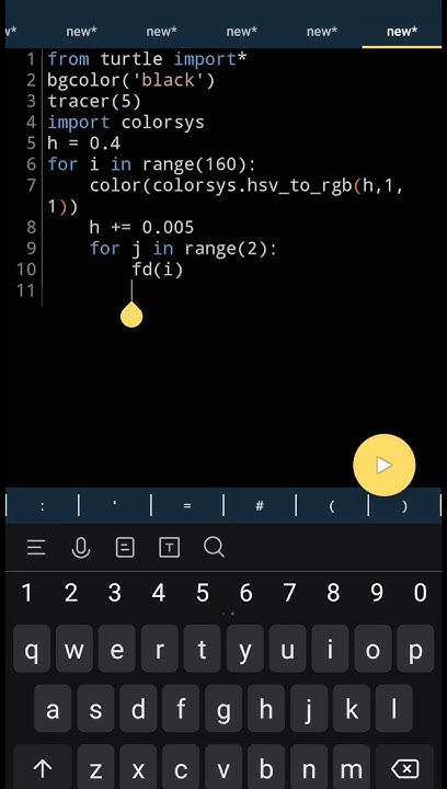 Python Turtle Graphic Design😜😜🥰🥰 Python Coding Status 😍😜 Shorts Programming Turtle Python