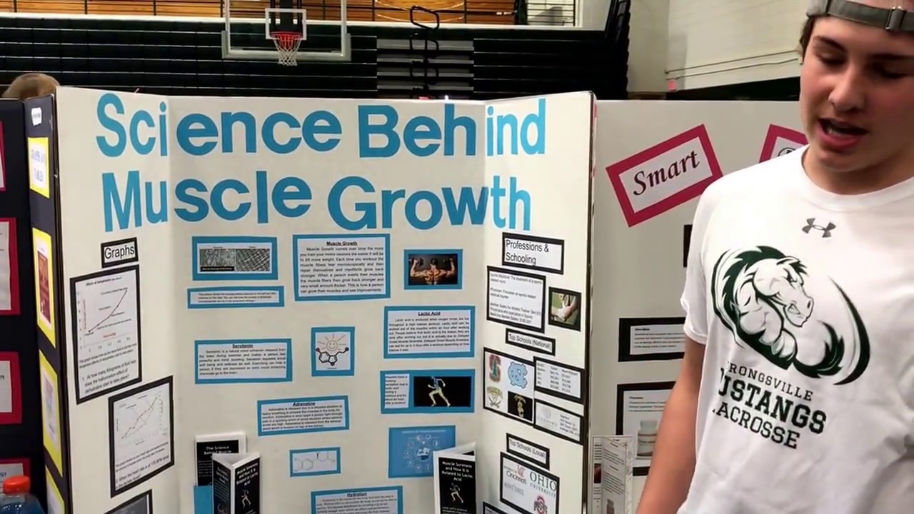Science Behind Muscle Growth; Science Fair - YouTube