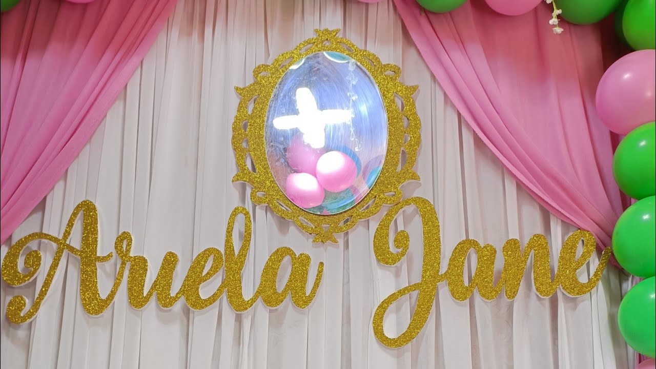 HOW TO MAKE NAME BACKDROP YouTube HOW TO MAKE NAME BACKDROP YouTube