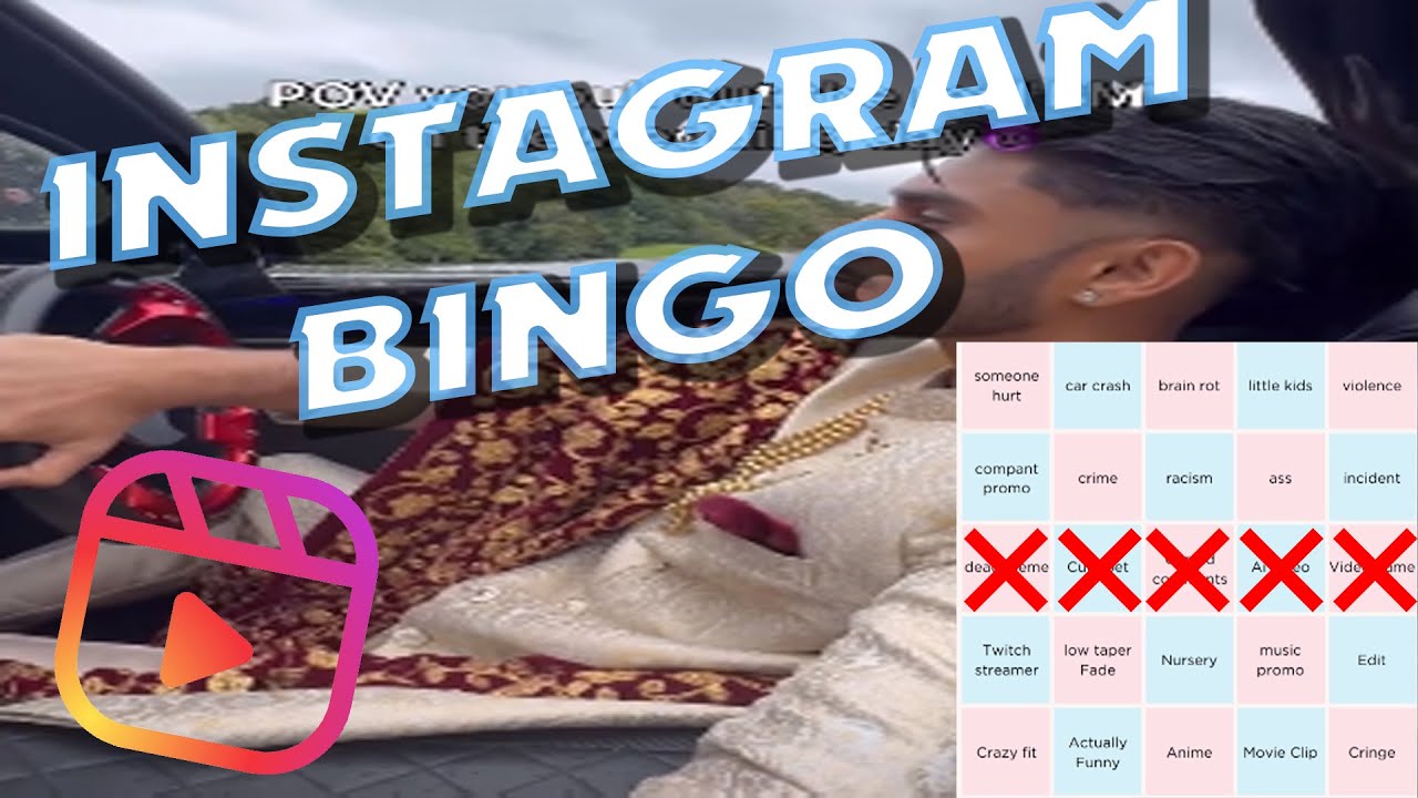CURSED INSTAGRAM BINGO is HILARIOUS - YouTube