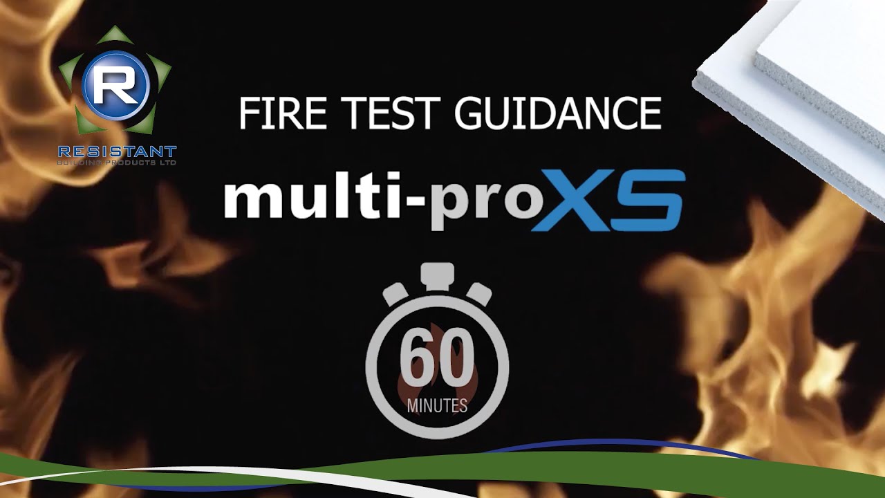 Fire Test Guidance: Multi-Pro XS Building Board - YouTube