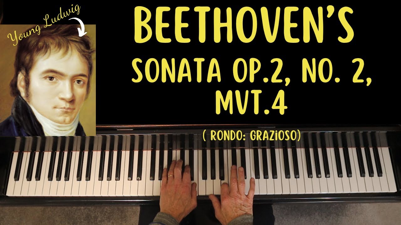 Young Beethoven Playing Piano Exploring The Challenge Of Beethoven's
