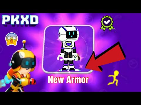 Pk xd new robot armor review | Pkxd robot armor - YouTube