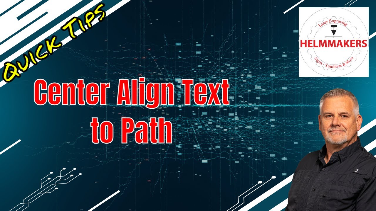 Align Text While Using Apply Path to Text Tool - YouTube