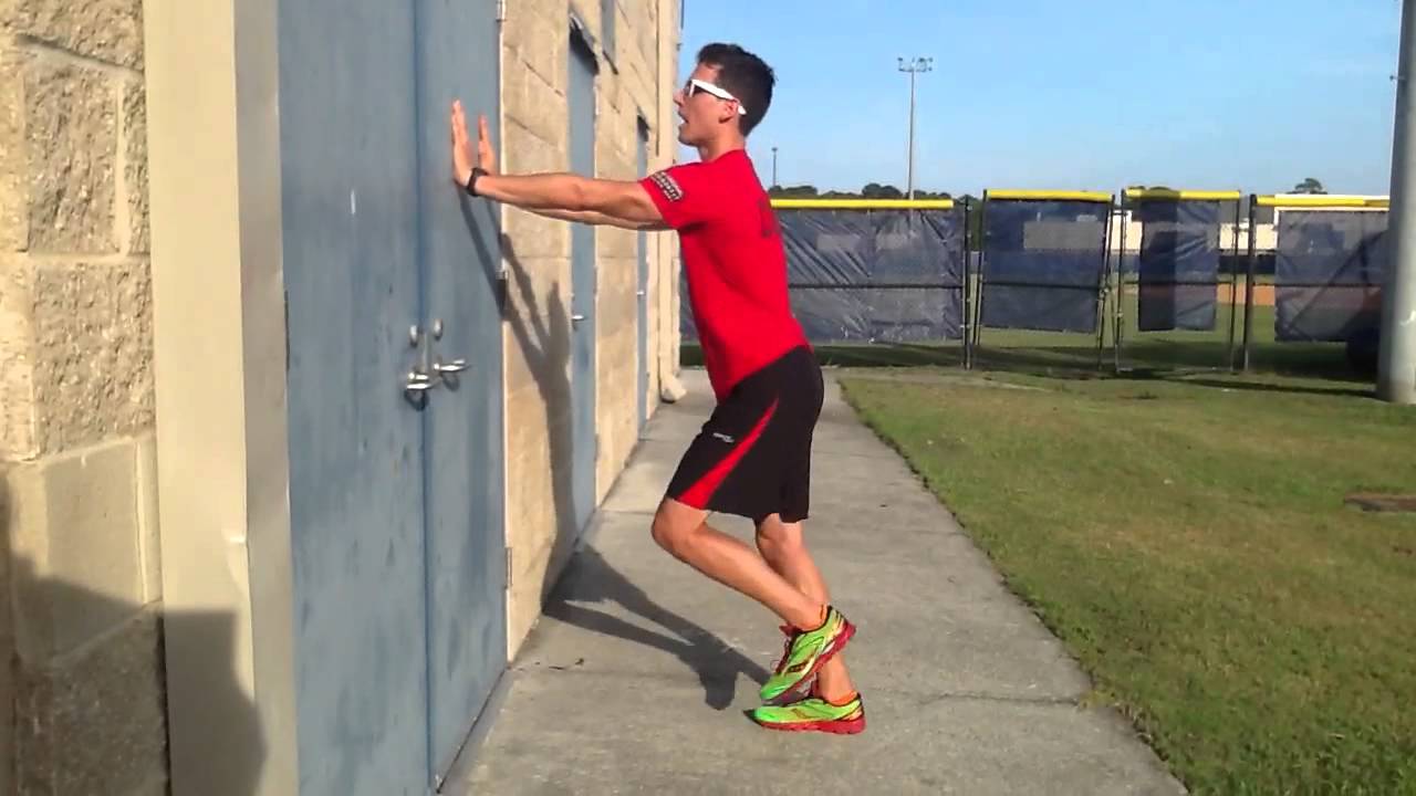 Run Mechanics - Front to Wall Drill - YouTube