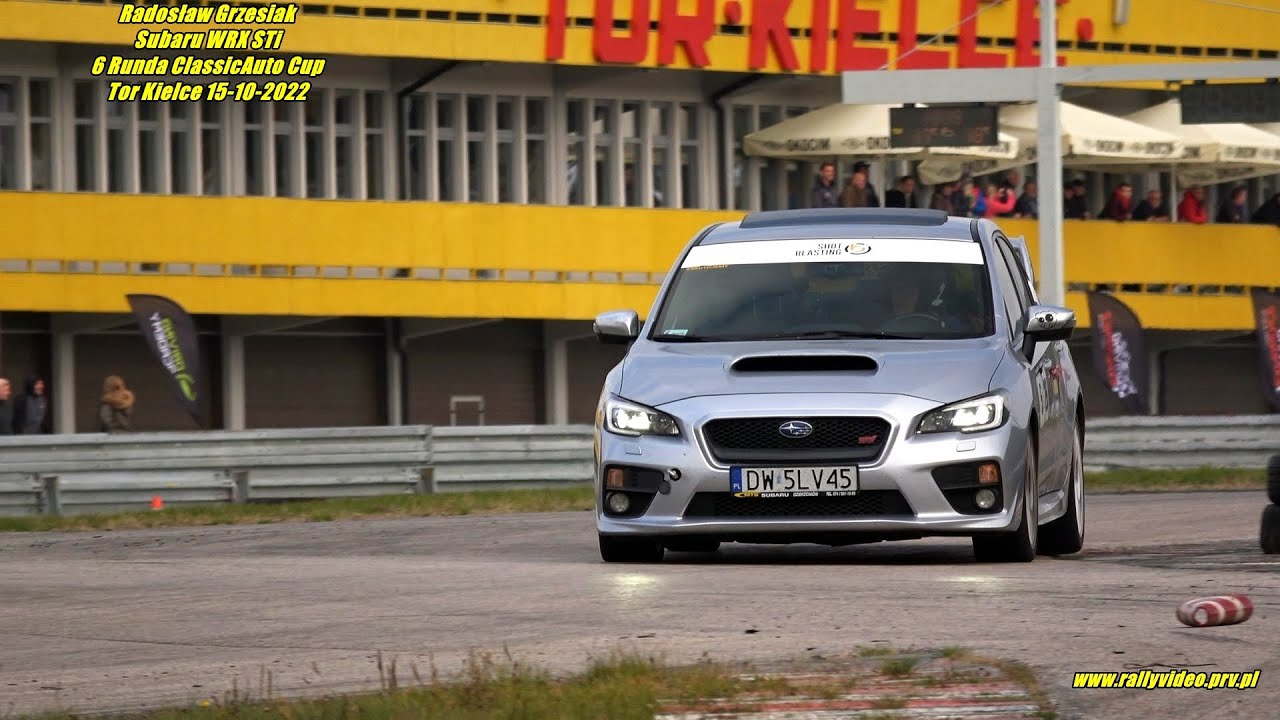 Radosław Grzesiak - Subaru WRX STi - 6 Runda ClassicAuto Cup Tor Kielce ...