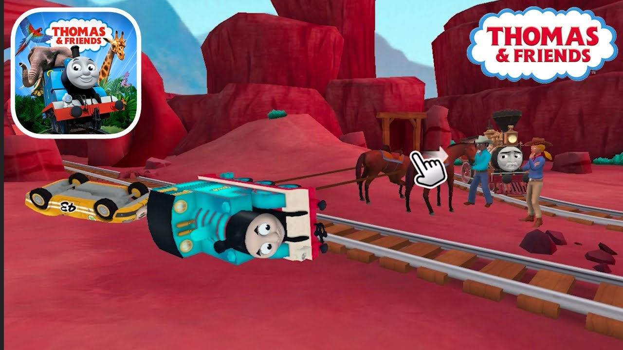 Thomas & Friends: Adventures! 🏆 Oh No! Thomas fell off the tracks! Tap ...