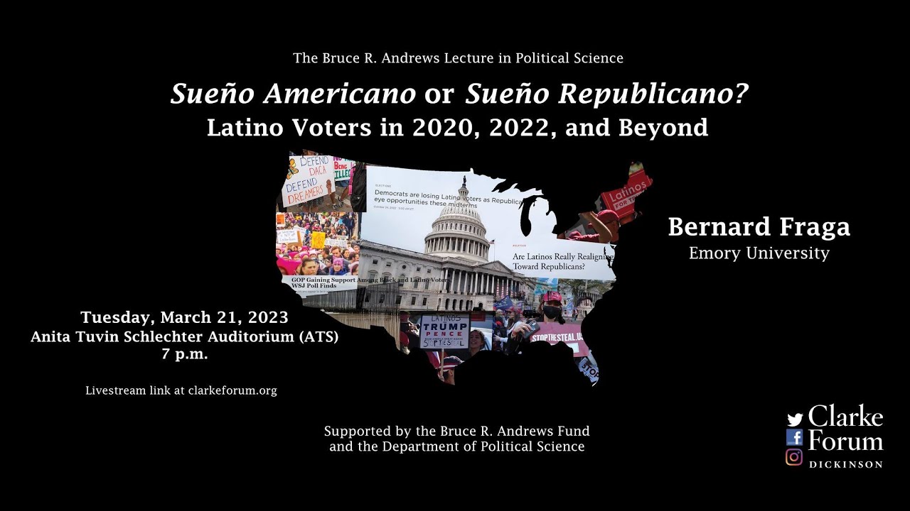 Bernard Fraga - "Sueño Americano or Sueño Republicano? Latino Voters in ...