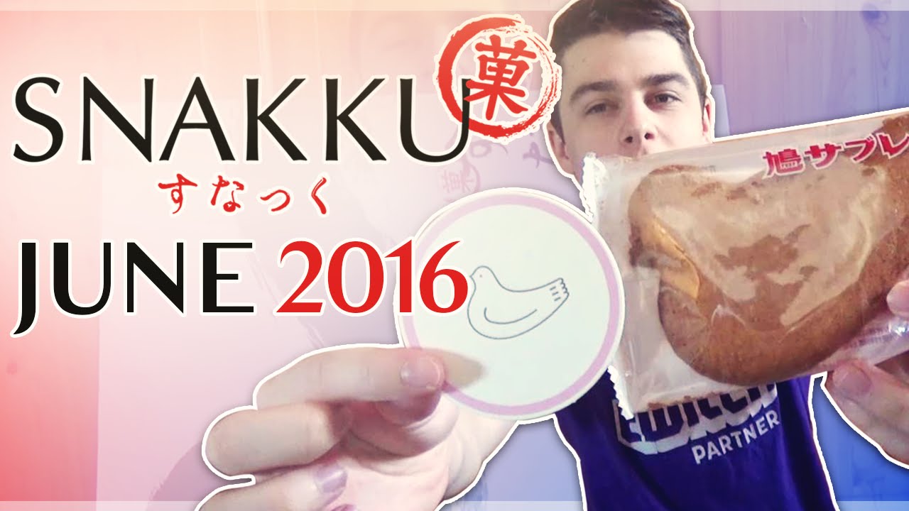 Snakku | Traditional Japanese Snacks (June 2016) - YouTube