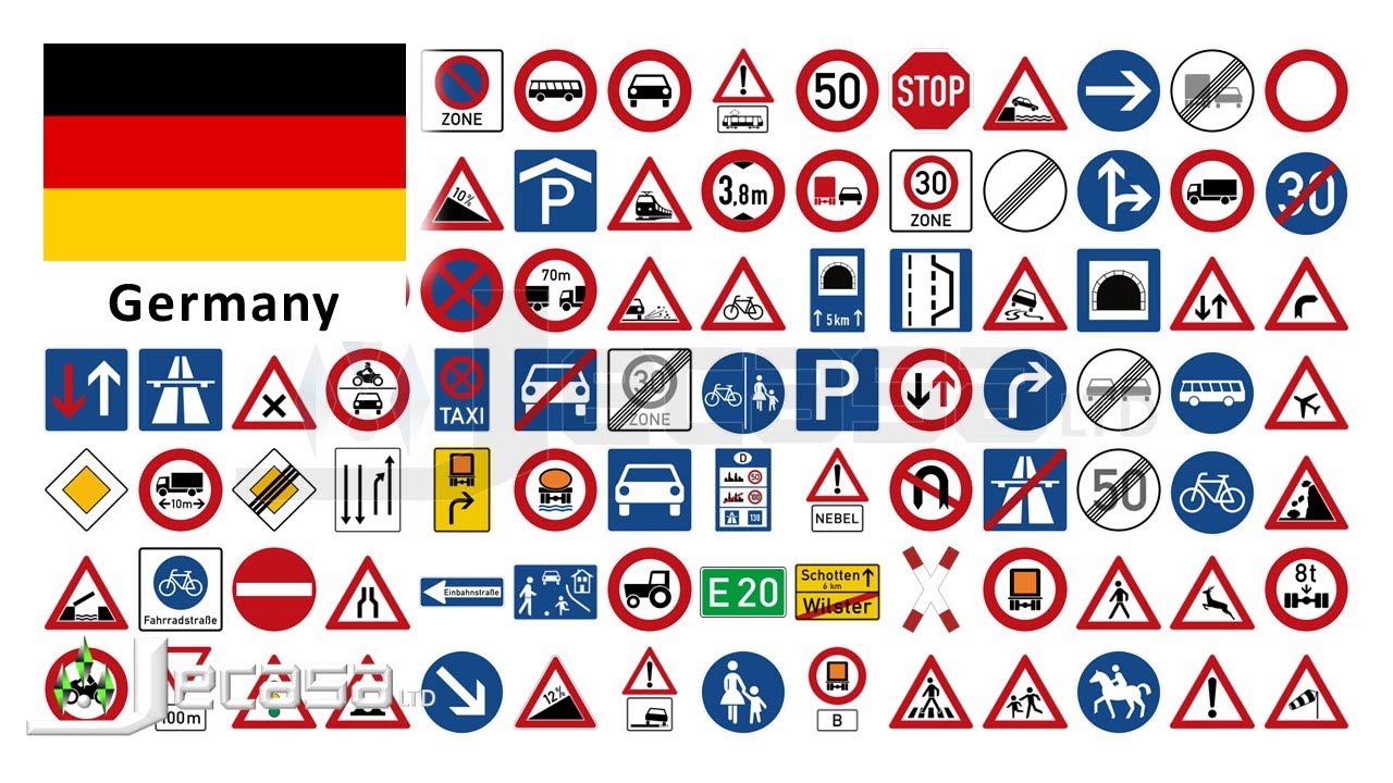 Detour Sign Germany
