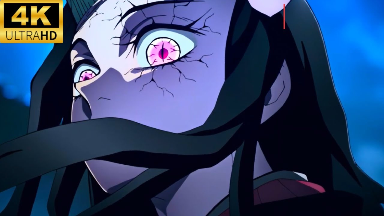Nezuko Vs Daki Full Fight 4K HDR Demon Slayer Season 2 Episode 7 - YouTube