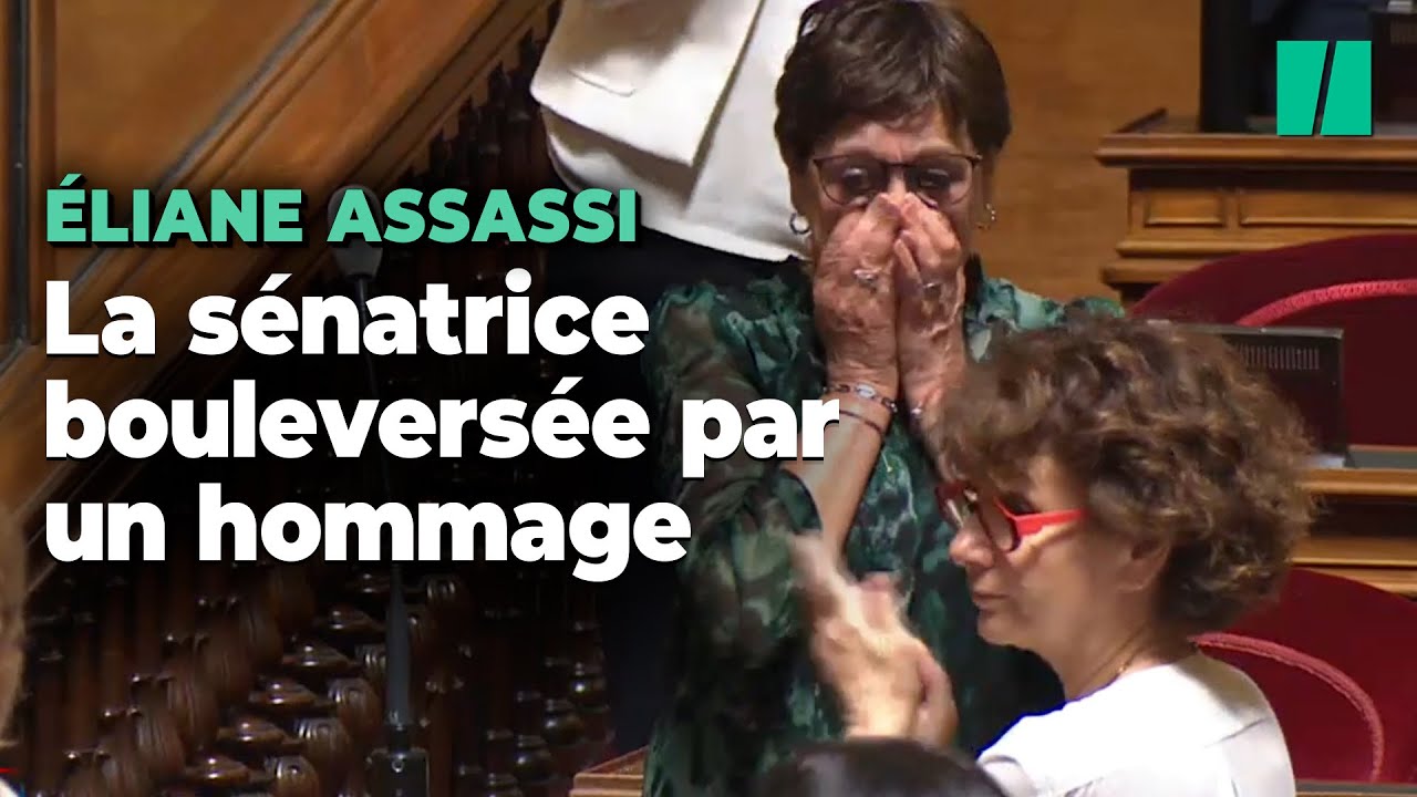 Éliane Assassi, ovationnée par Gérard Larcher au Sénat n’a pas pu ...