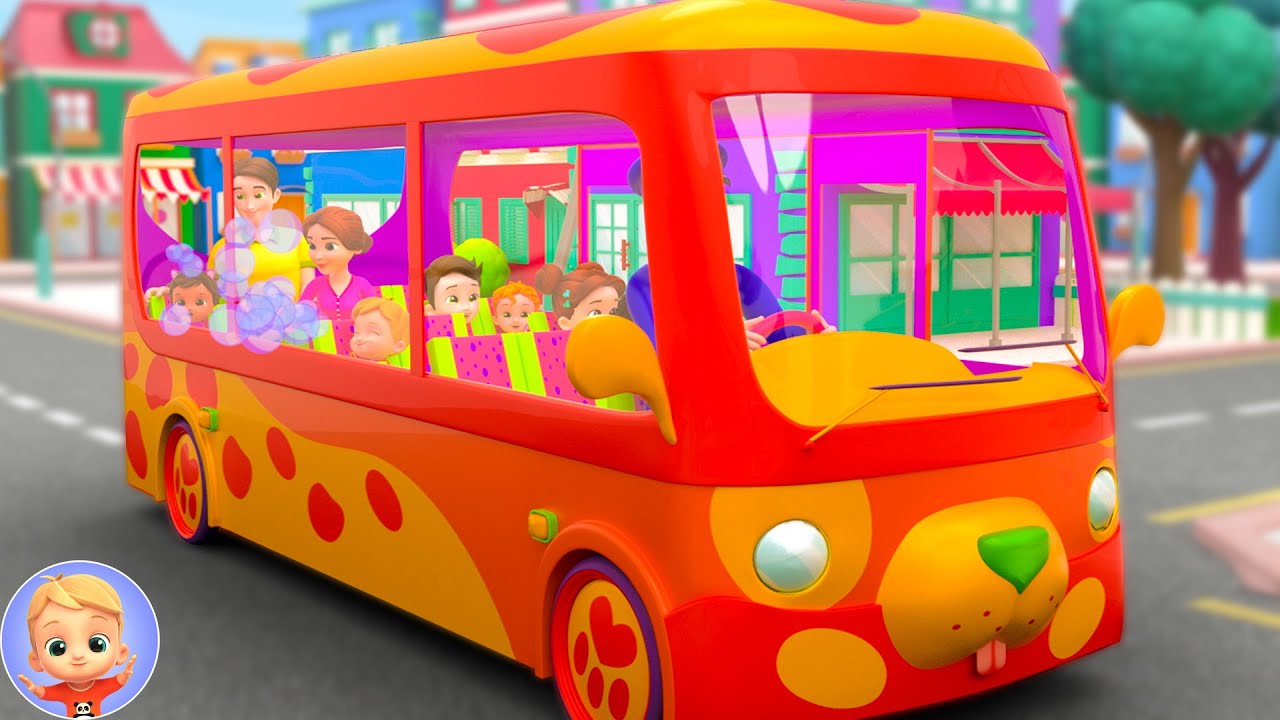 Wheels On The Bus + More Nursery Rhymes and Cartoon Videos for Kids ...