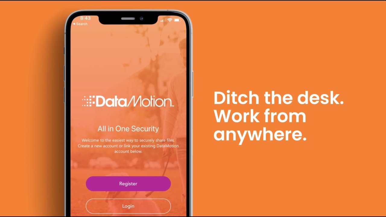 Secure Data Sharing On-the-Go: The DataMotion Mobile App - YouTube