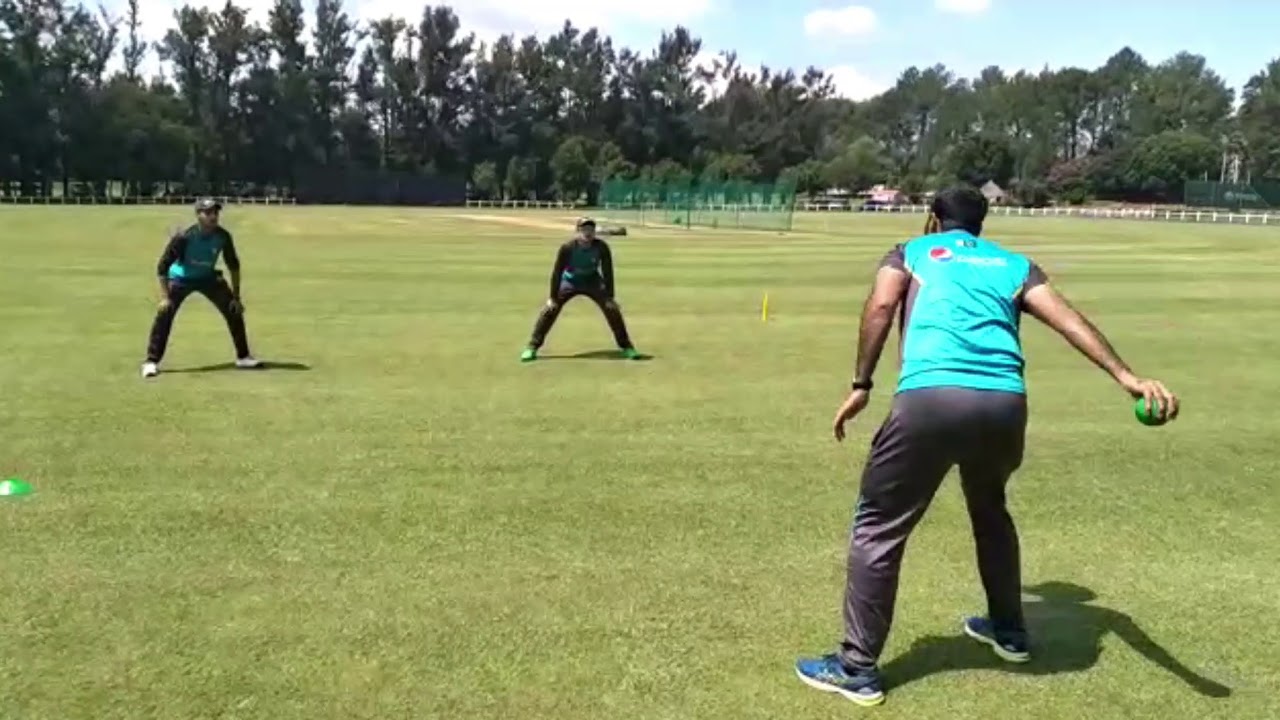 Pakistan cricket team training and practice session underway at south ...