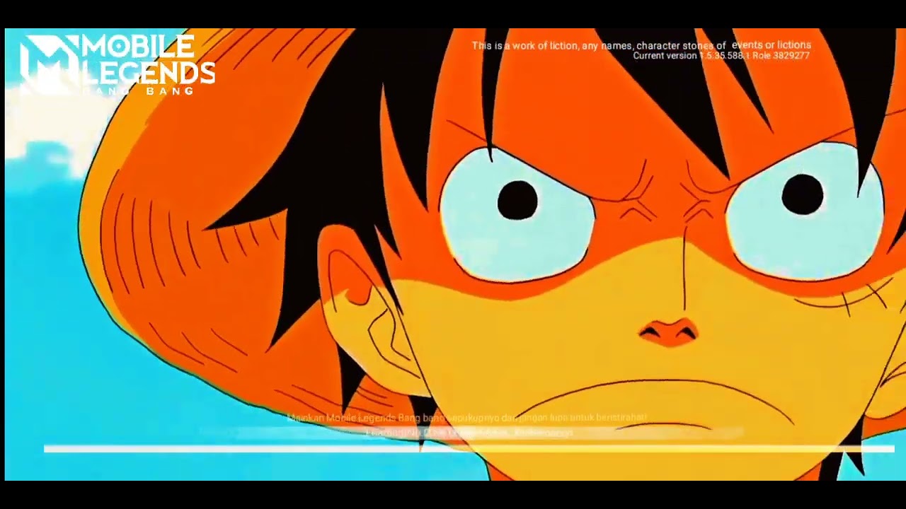 loading screen mobile legends one piece - YouTube