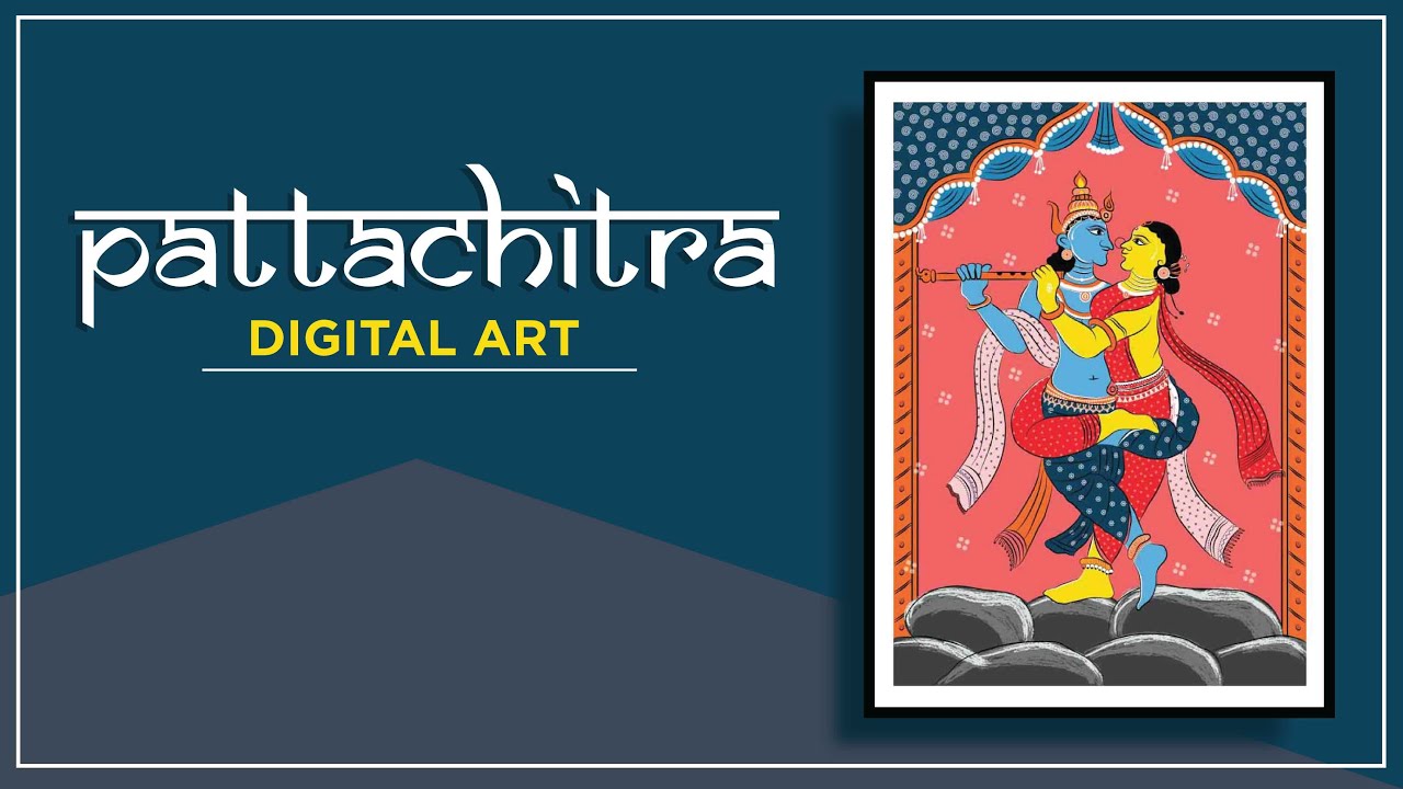 Pattachitra Digital Art | Pattachitra Illustration - YouTube