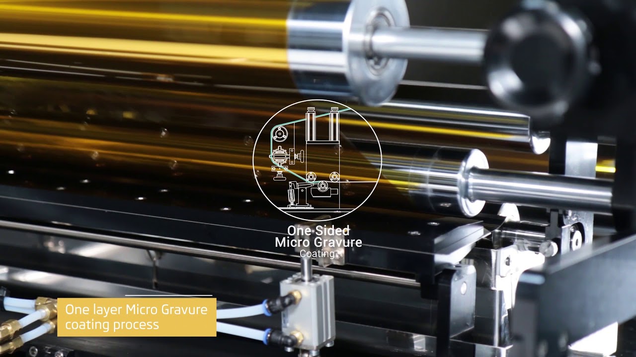 DCN Double Sided R2R Coating System (디씨엔) - YouTube