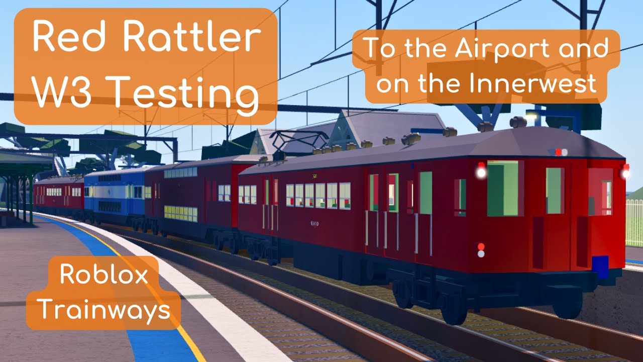 Red Rattler W3 Testing | Roblox Trainways - YouTube