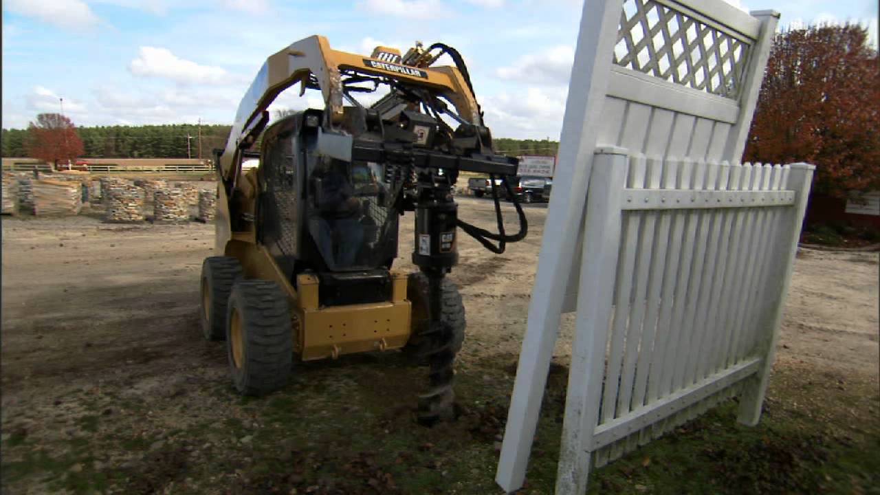 Cat® Auger in action - WesTrac - YouTube