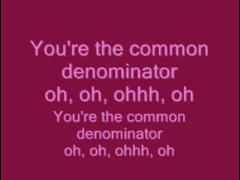 Justin Bieber - Common Denominator lyrics - YouTube