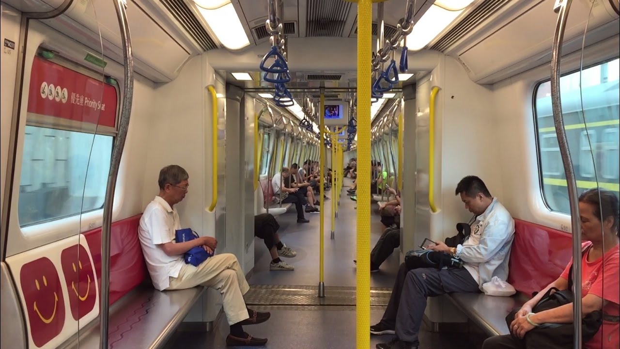 MTR HD 60fps: Riding Kinki Sharyo SP1900 EMU on East Rail Line (Hung ...